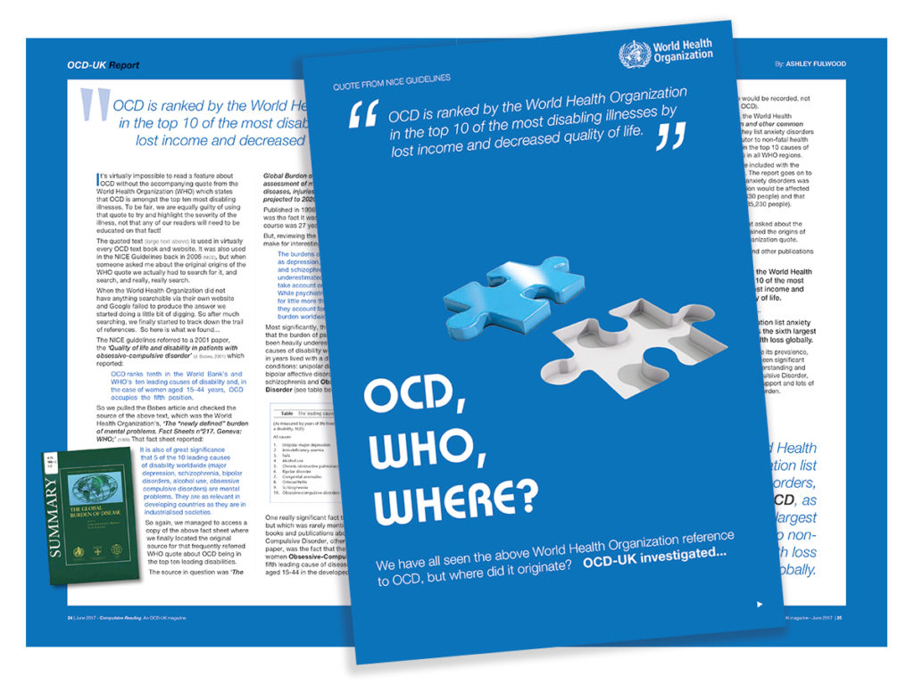 Social and Economic Impact of OCD | OCD-UK