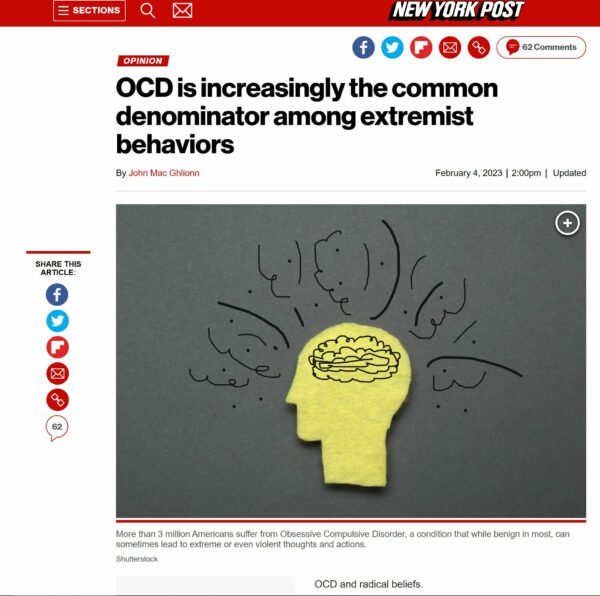 Blogs, Features and Articles | OCD-UK