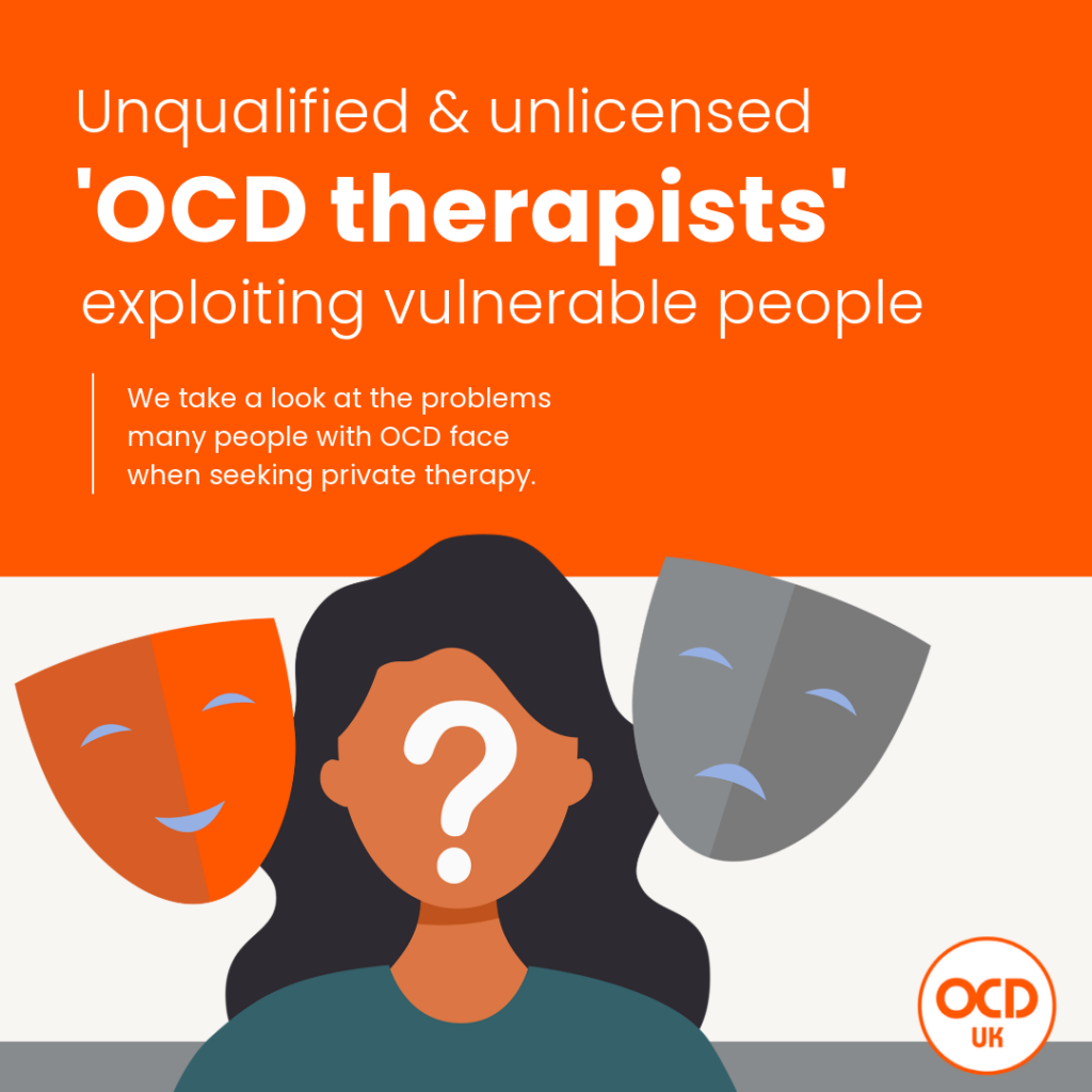 Unqualified & unlicensed ‘OCD therapists’ exploiting vulnerable people ... Unqualified & unlicensed ‘OCD therapists’ exploiting vulnerable people ...